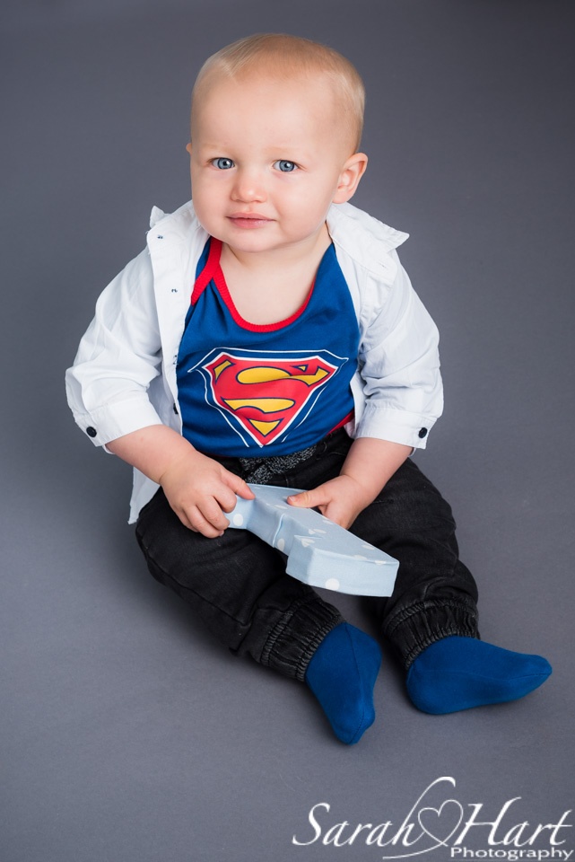 Newborn Photography by Sarah Hart Photography Superhero Cake Smash ...